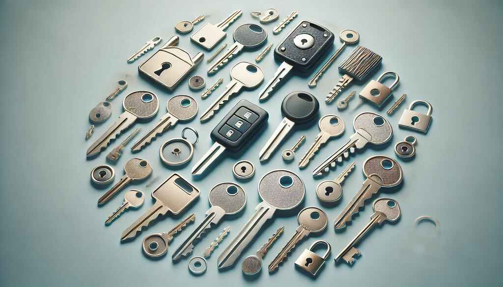 Different Types of Keys: The 10 Most Common - Crescat Sententia